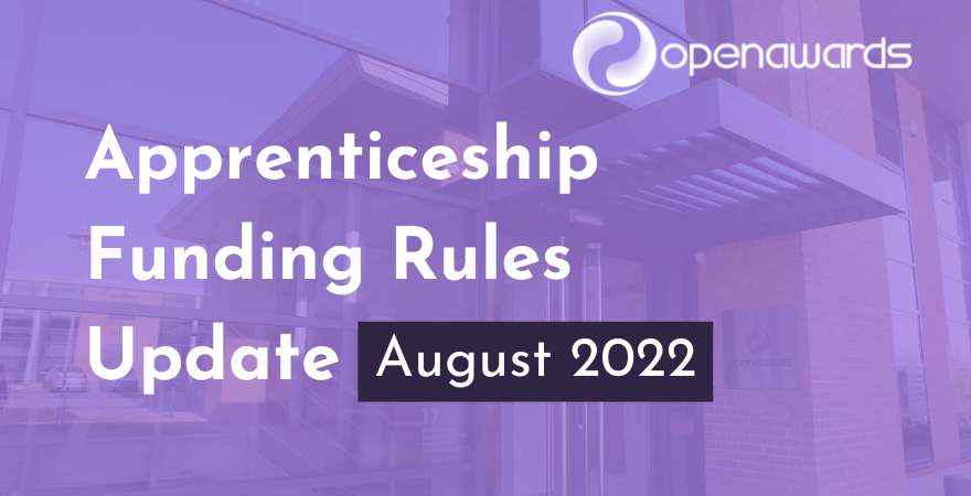 Apprenticeship Funding Rules Update English And Maths Requirements 